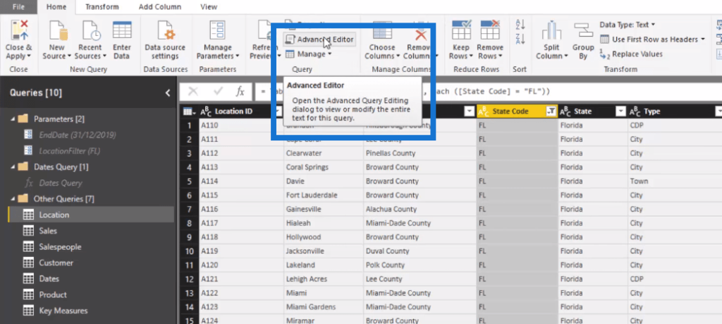 Power BI Query Parameters: Optimizing Tables – Master Data Skills + AI Power BI Query Parameters: Optimizing Tables – Master Data Skills + AI