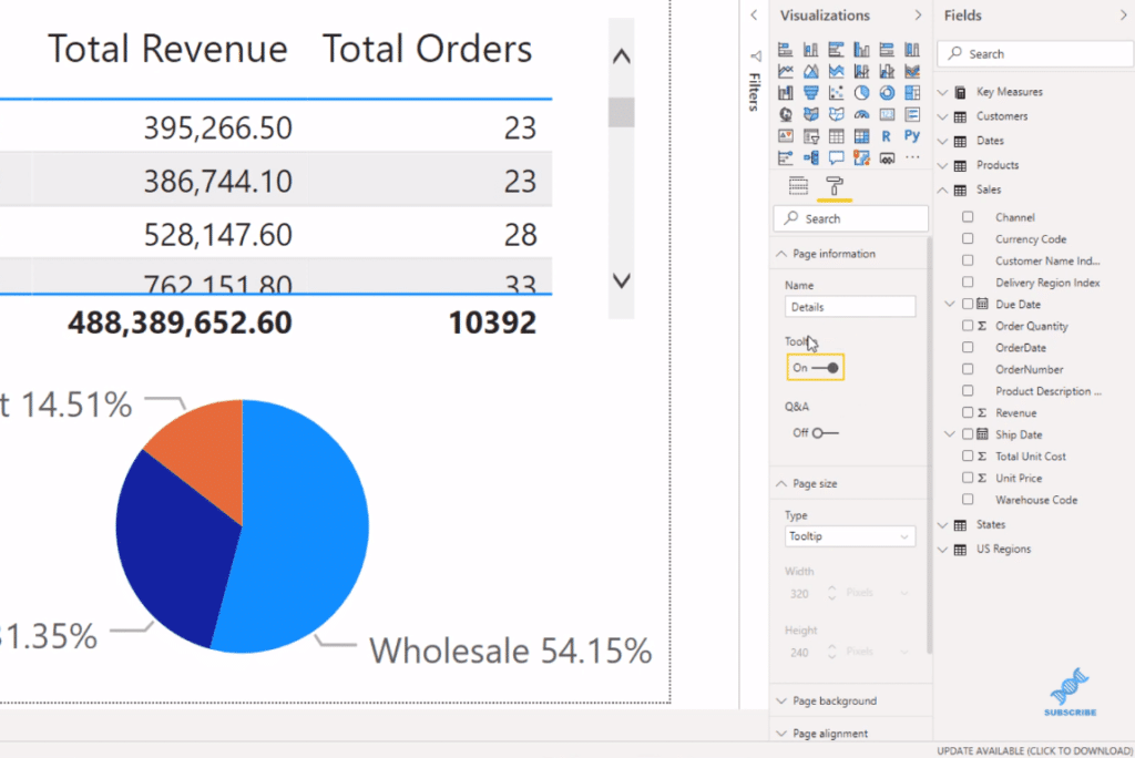 Creating A Visual Tooltip In Power BI – Master Data Skills + AI Creating A Visual Tooltip In Power BI – Master Data Skills + AI
