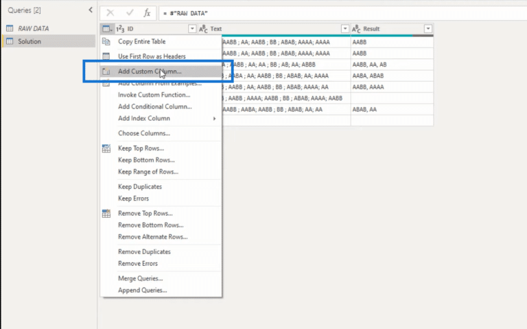 Using Power Query Advanced Editor To Extract Values Before A Specific Text Master Data Skills Ai