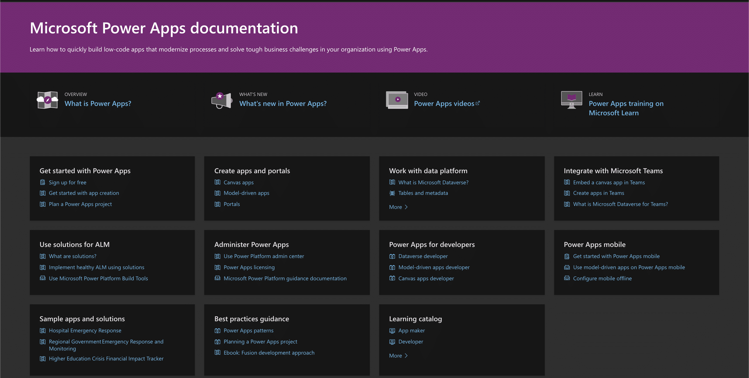 PowerApps Documentation: Using MS Docs For Expert Functionalities PowerApps Documentation: Using MS Docs For Expert Functionalities