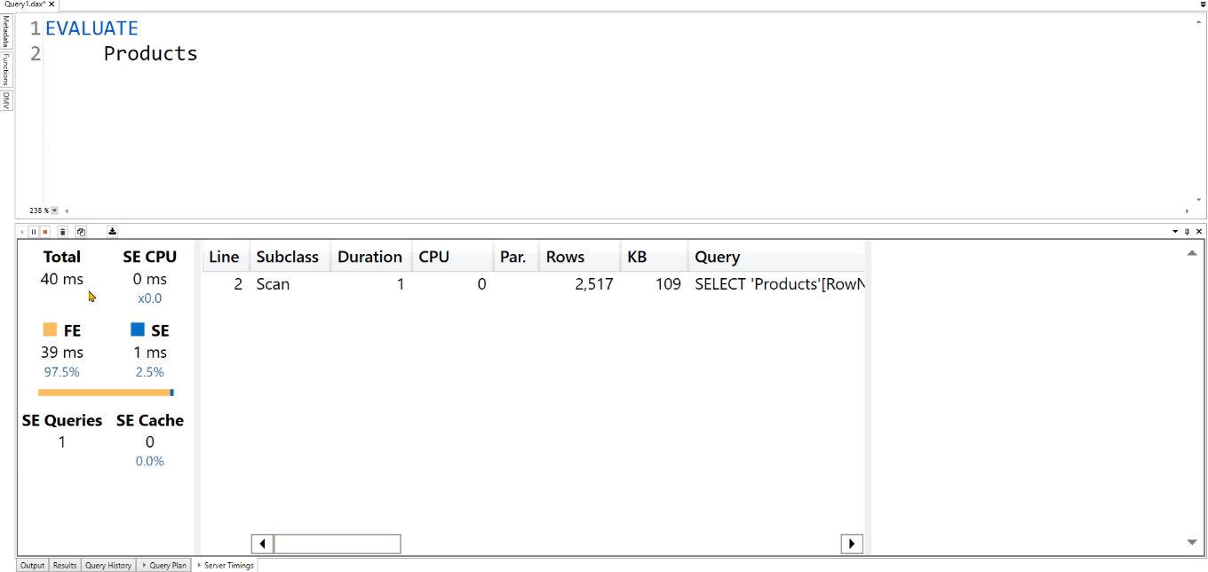 Query Plan & Server Timings In DAX Studio – Master Data Skills + AI Query Plan & Server Timings In DAX Studio – Master Data Skills + AI