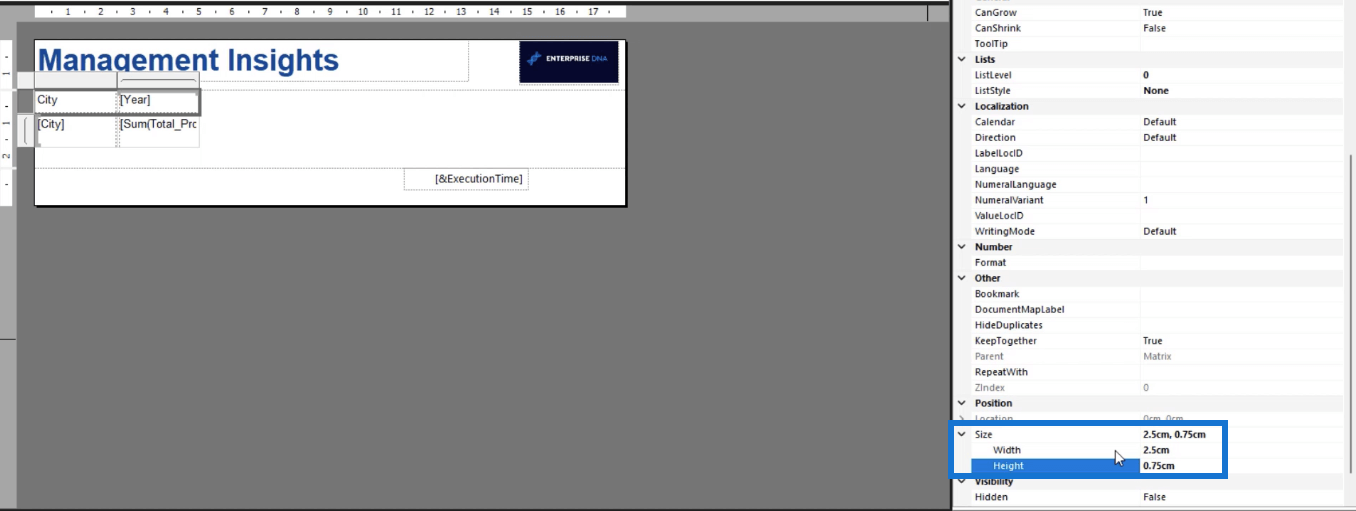 Report Builder In Power Bi Formatting Objects And Visualizations