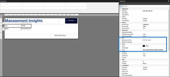 Report Builder In Power Bi Formatting Objects And Visualizations