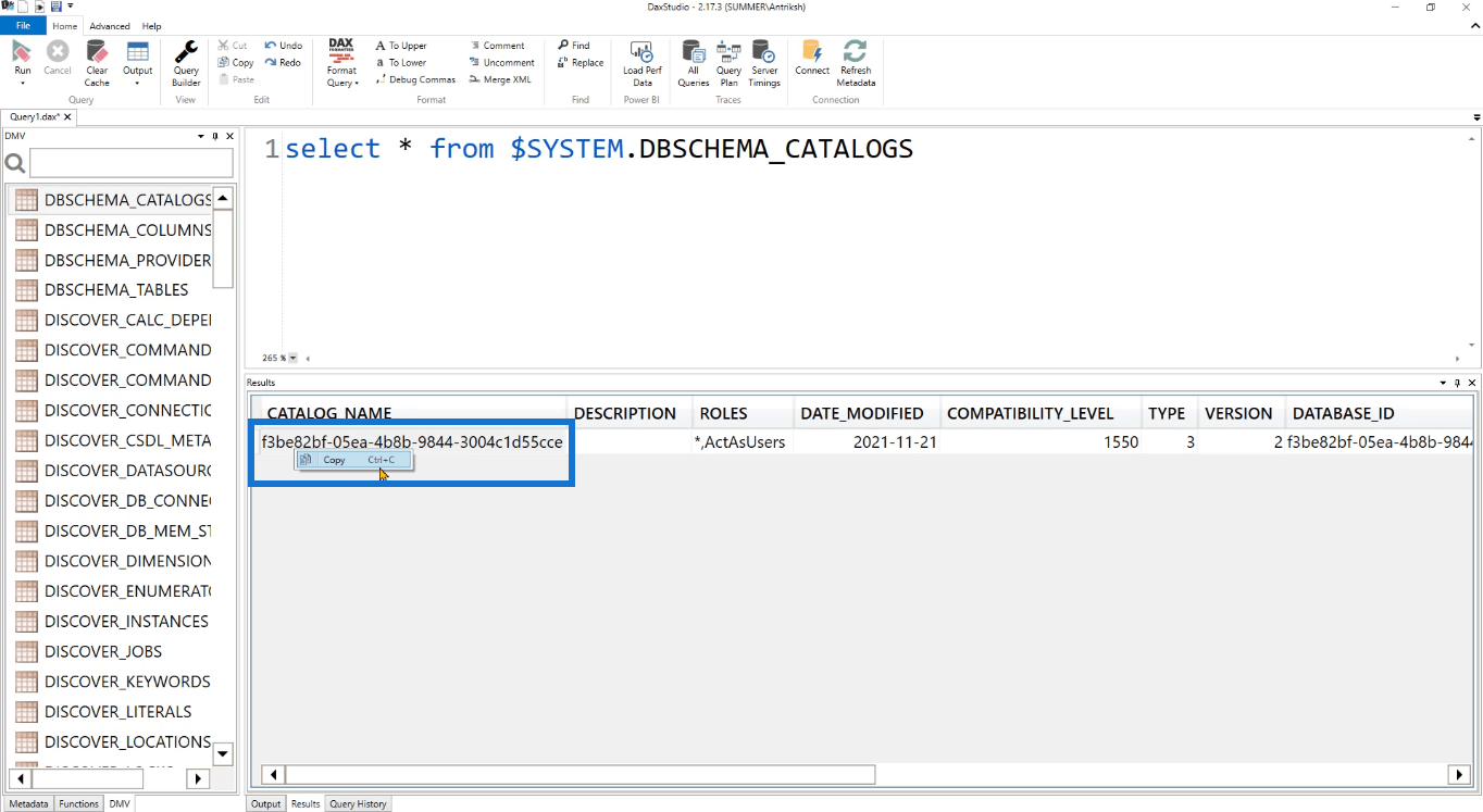Template In Power BI: Using A Prebuilt To Load DMV Results – Master ... Template In Power BI: Using A Prebuilt To Load DMV Results – Master ...