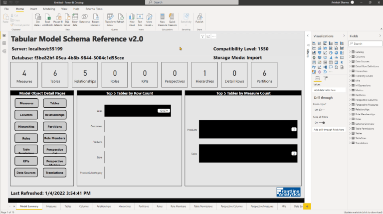 Template In Power BI: Using A Prebuilt To Load DMV Results – Master ... Template In Power BI: Using A Prebuilt To Load DMV Results – Master ...