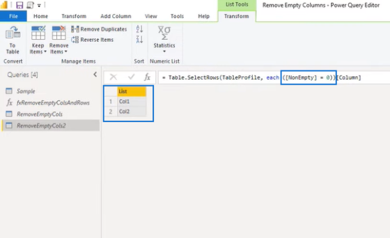 Remove Empty Columns In Power BI – Master Data Skills + AI Remove Empty Columns In Power BI – Master Data Skills + AI